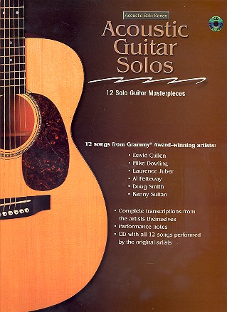 Acoustic Guitar Solos (+CD): for guitar/tab - Notenlager | Notenversand ...